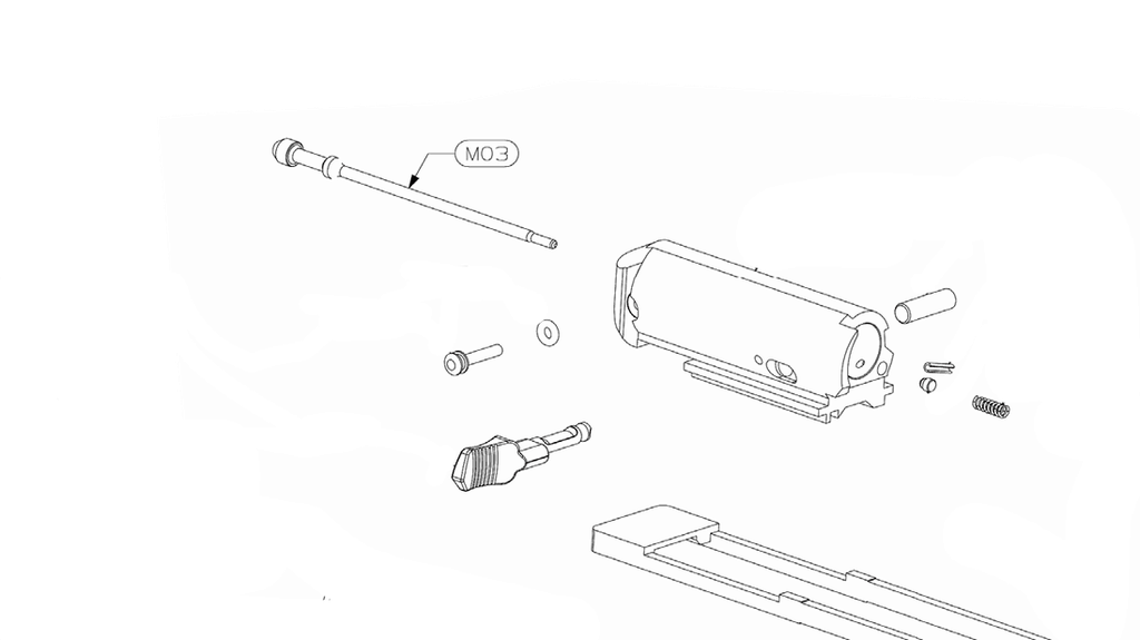 Stoeger M3000/M3K/M3500 Firing Pin (M03) | Blue Fieldsports